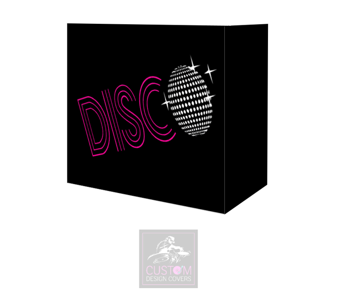 D.I.S.C.O Lycra DJ Booth Cover – Custom Design Covers