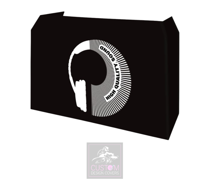 High Quality Sound Lycra DJ Booth Cover – Custom Design Covers