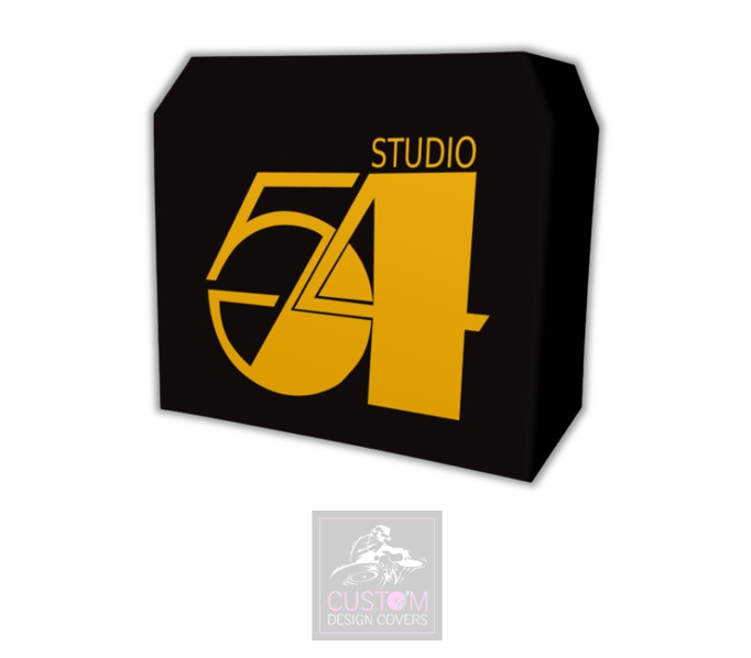 Studio 54 *Themed* Lycra DJ Booth Cover – Custom Design Covers