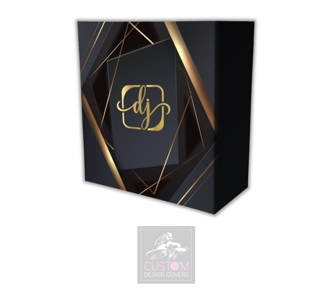 The Corporate Lycra DJ Booth Cover – Custom Design Covers