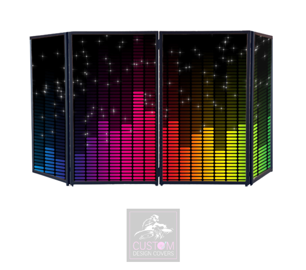 THE EQUALIZER DISCO DJ LYCRA FACADE PANELS – Custom Design Covers