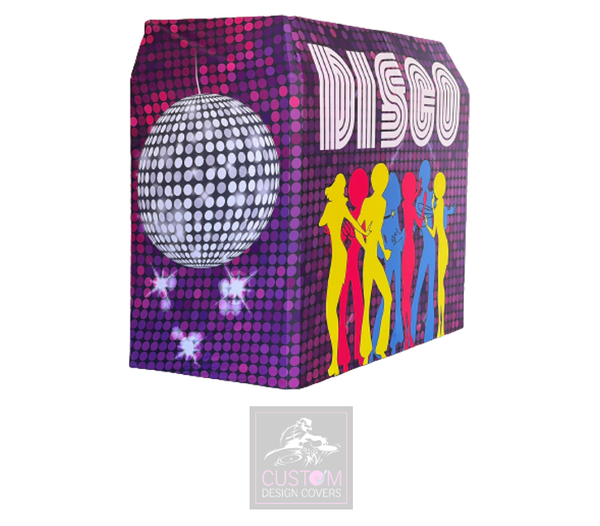 Disco Lycra DJ Booth Cover – Custom Design Covers